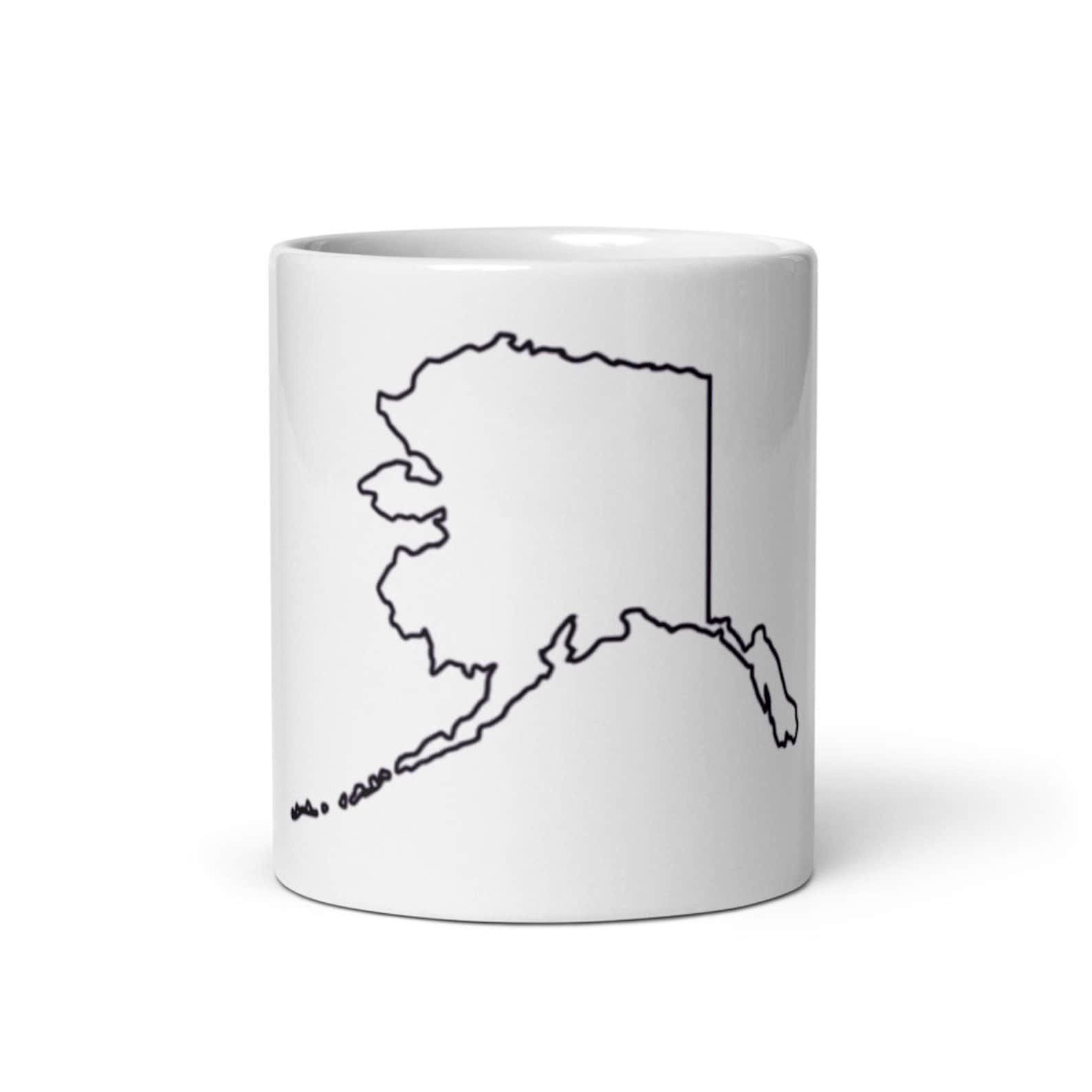 Alaska SVG Alaska Outline Svg Alaska SVG Outline of Alaska Svg Includes ...