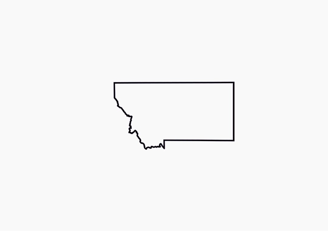Montana SVG Montana Outline Svg Montana SVG Outline of Montana Svg ...