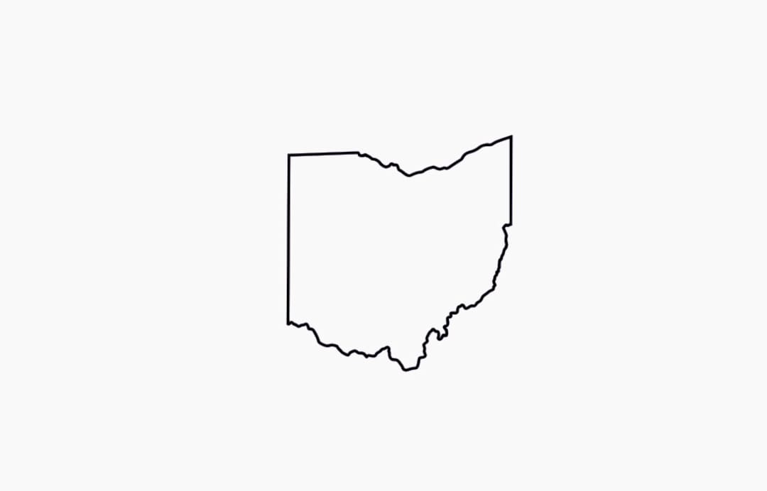 Ohio SVG Ohio Outline Svg Ohio SVG Outline of Ohio Svg Includes Svg ...