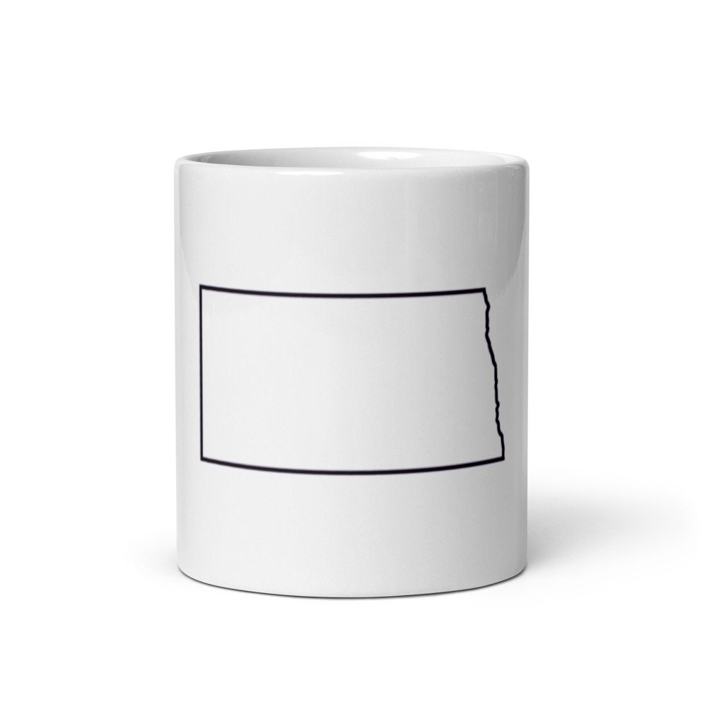 North Dakota SVG North Dakota Outline Svg ND SVG Outline of Nd Svg ...