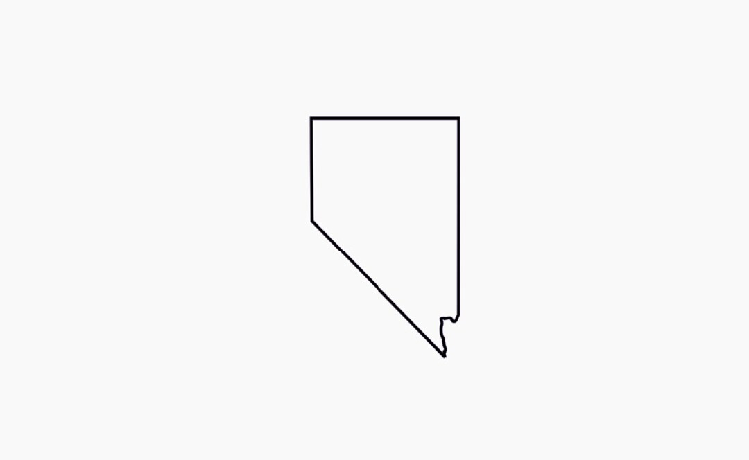 Nevada SVG Nevada Outline Svg Nevada SVG Outline of Nevada Svg Includes ...