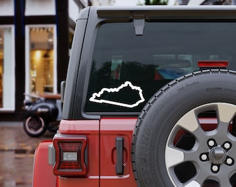 Kentucky State Decal / Area Code Decal / Louisville 502 / - Etsy