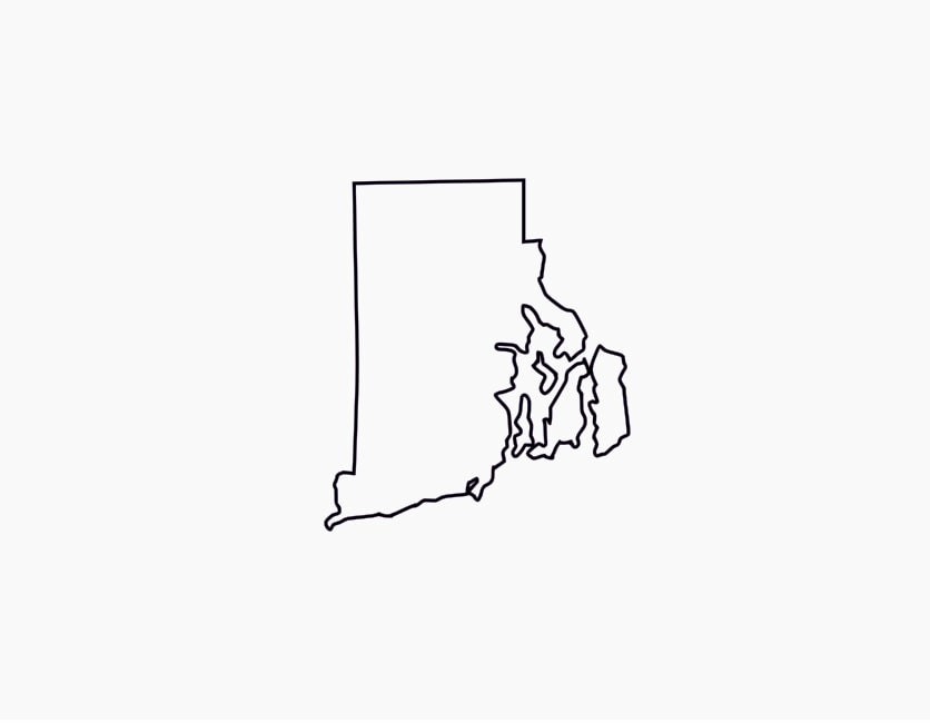 Rhode Island SVG Rhode Island Outline Svg RI SVG Outline of Ri Svg ...