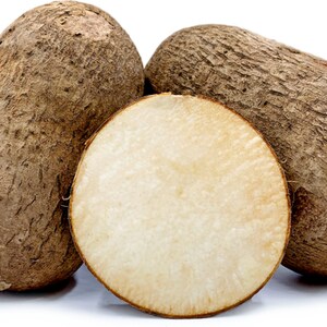 African Yam Tubers, Ghana White Yams, White Name Roots, Nayga Yam, Name ...