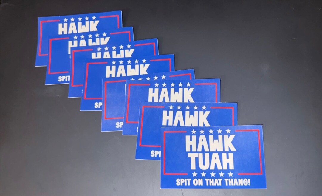 Hawk Tuah Sticker Waterproof - Etsy