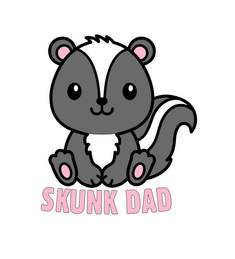 Skunk Mom/dad Decal - Etsy
