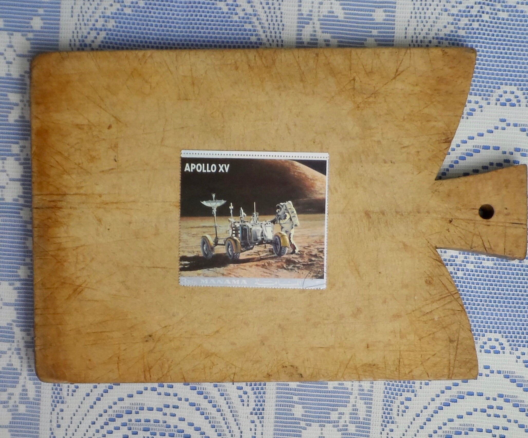 Apollo 15 Spaceflight 1971 Stamps From Manama. Original NASA Apollo ...