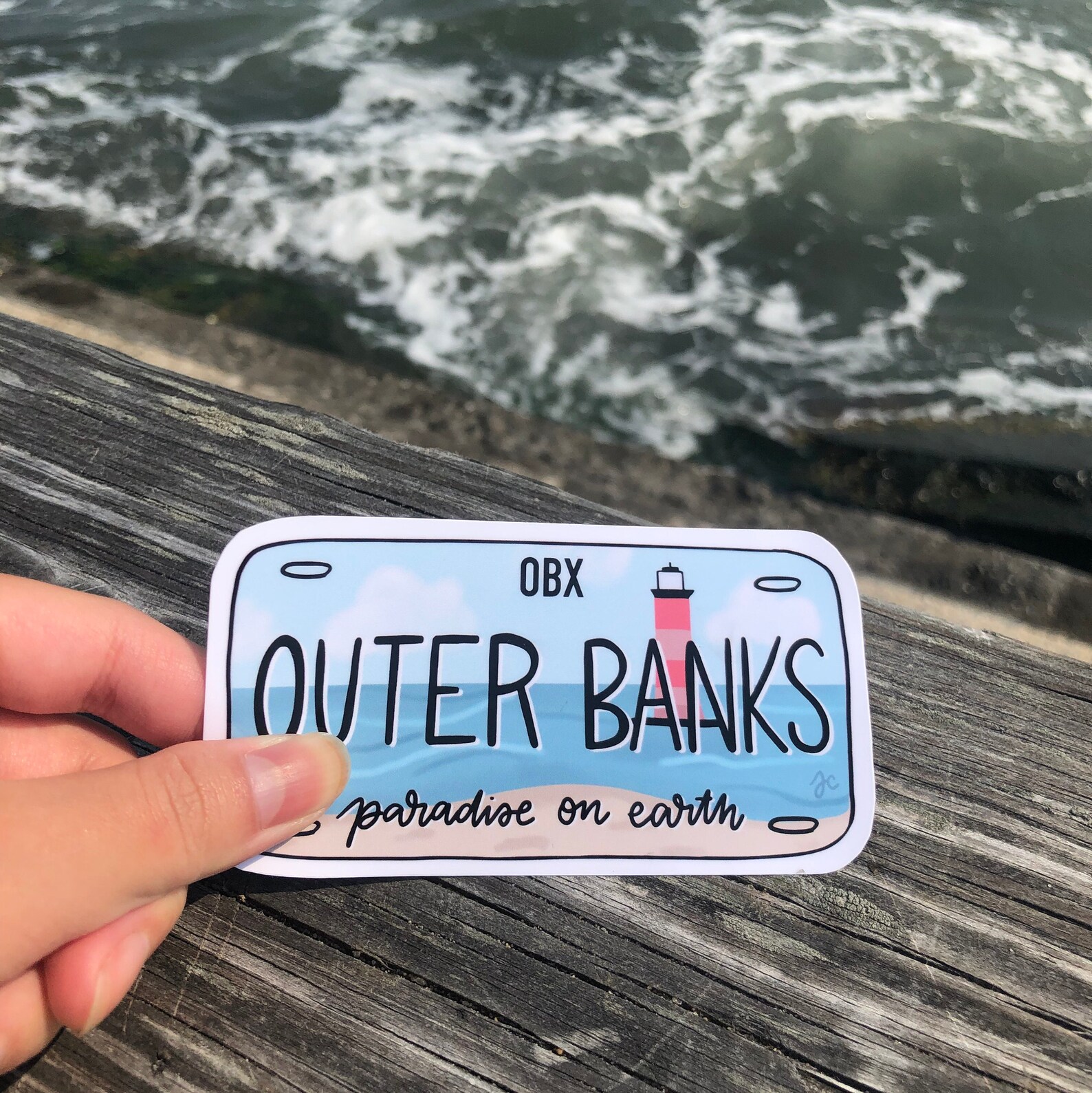 The OG Obx License Plate Sticker , ORIGINAL CREATOR, Waterproof Sticker ...