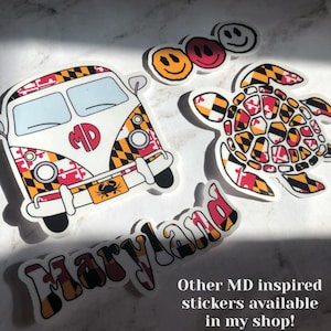 Ocean City Maryland License Plate Sticker, Waterproof Sticker, Eastern ...