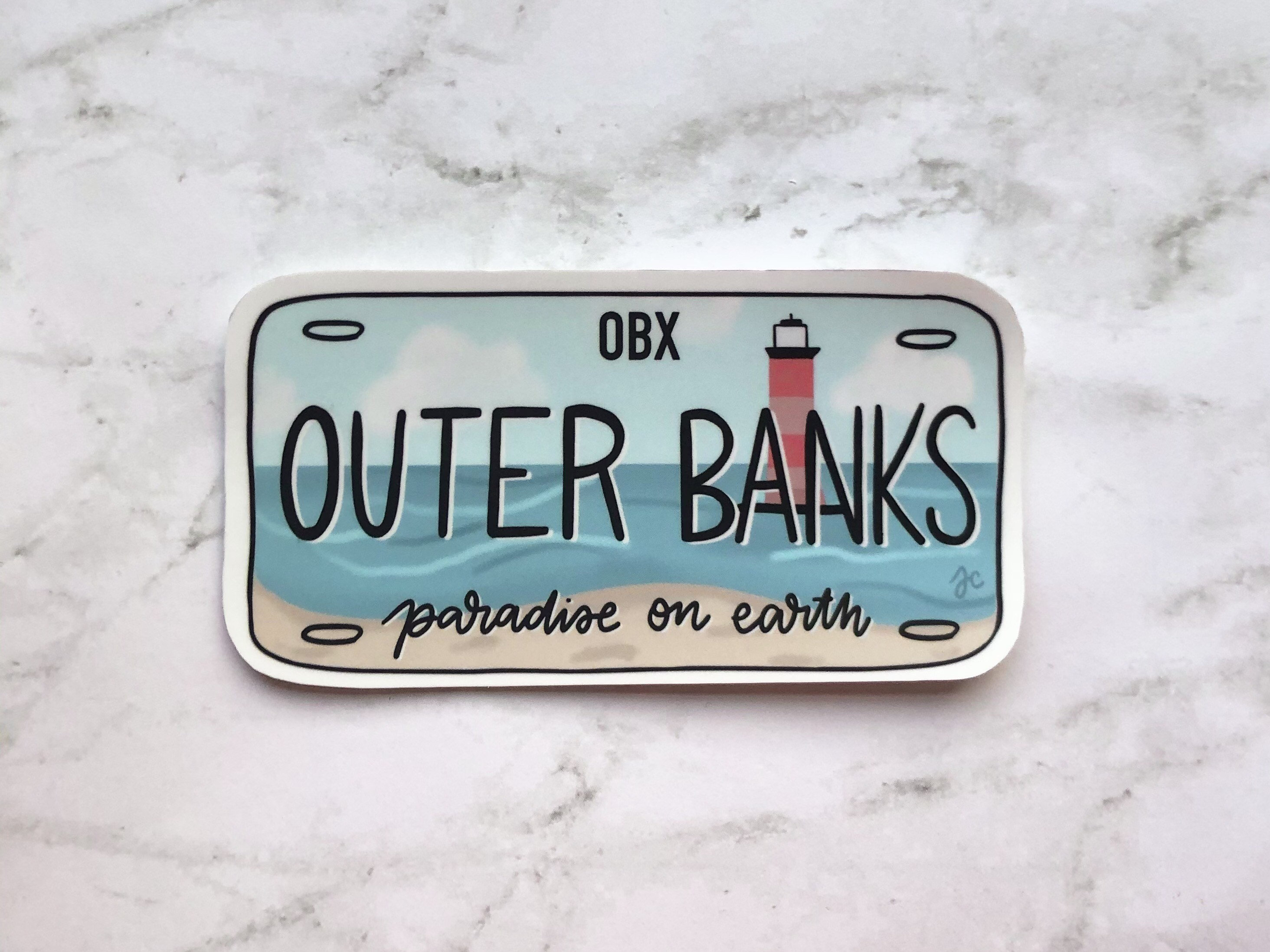 The OG Obx License Plate Sticker ORIGINAL CREATOR - Etsy