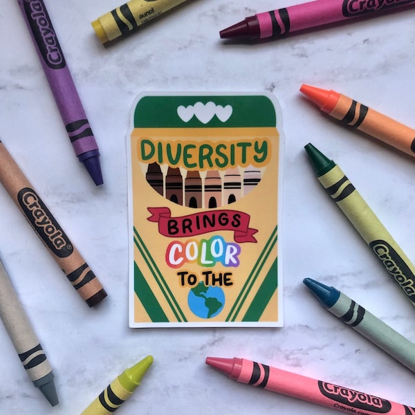 Diversity Crayons - Etsy