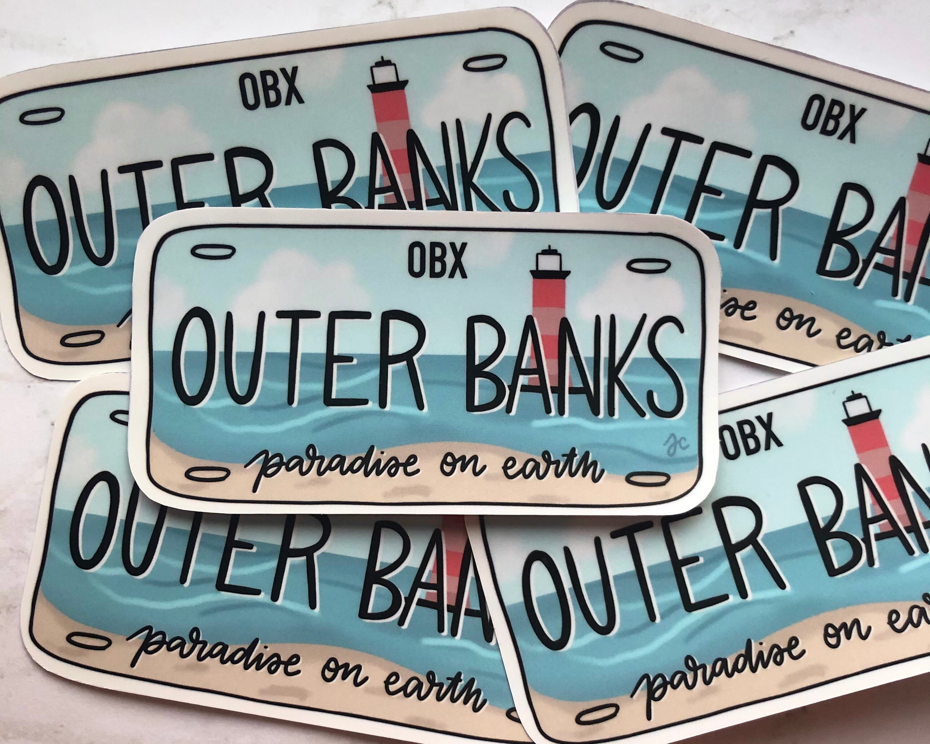 The OG Obx License Plate Sticker ORIGINAL CREATOR - Etsy