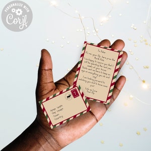 Printable Mini Elf Letter, Hello From Your Elf, Letter and Envelope ...