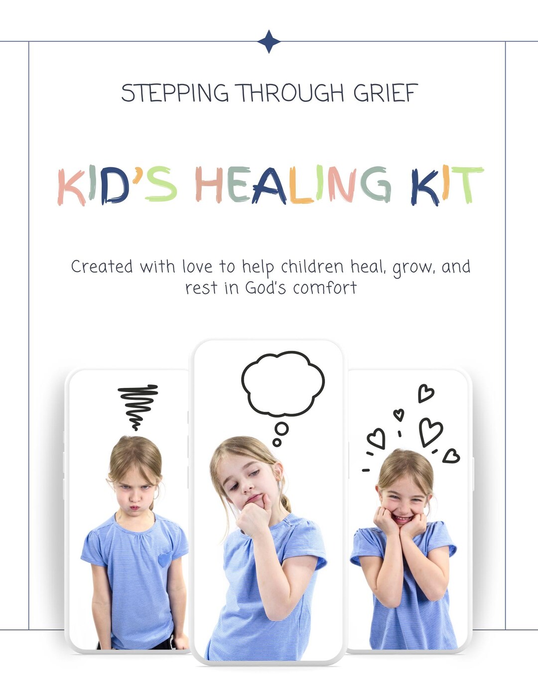 Stepping Through Grief: Kid's Healing Kit - Etsy