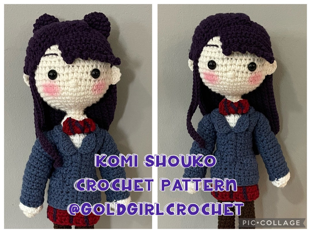Komi Shouko Crochet Pattern - Etsy
