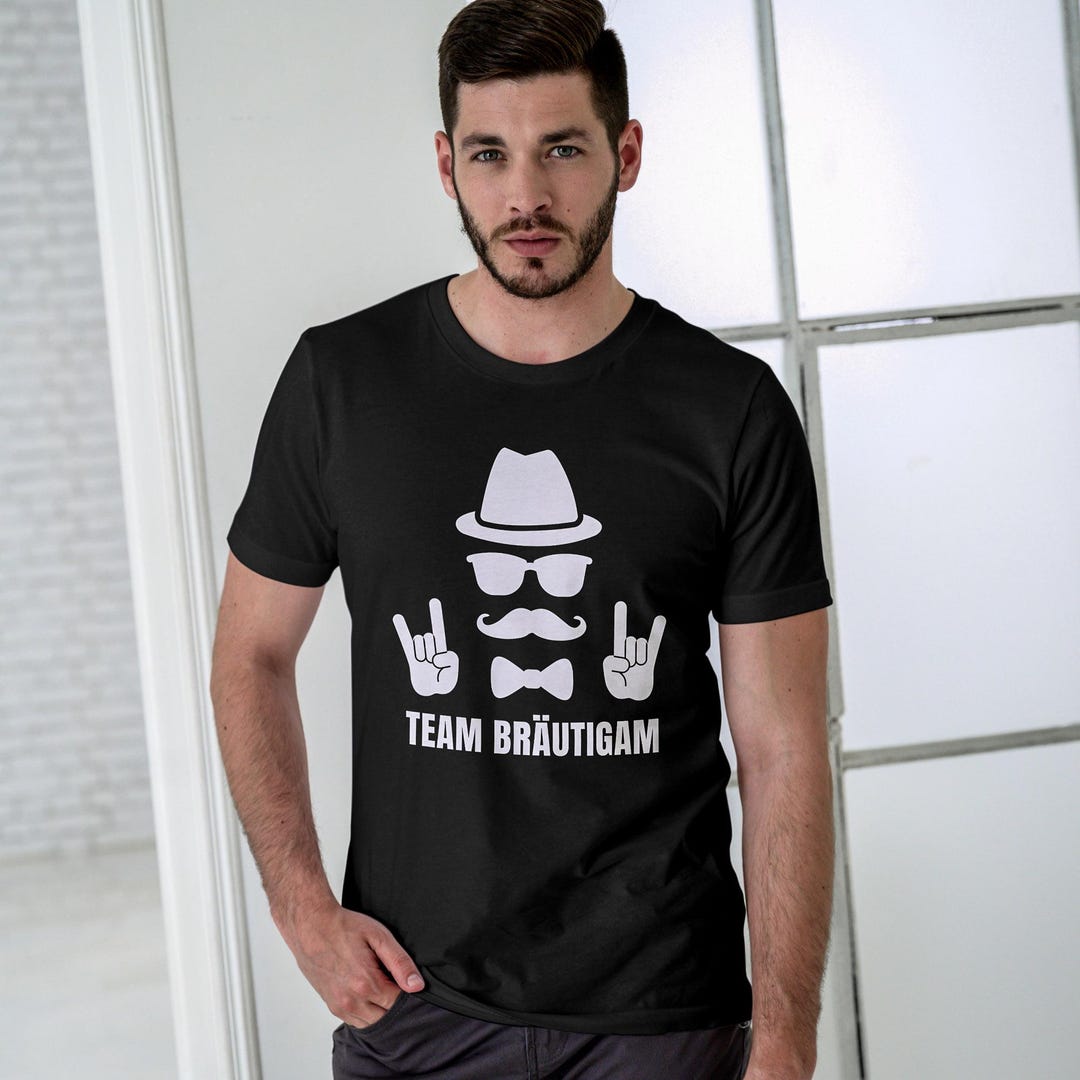 JGA Shirt Männer - Team Bräutigam Unisex Jungesellenabschied Bros Boys ...