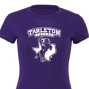 Tarleton Texans Mascot with Texas Shirts & Tank Tops | Etsy