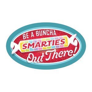 Smarties : Team Motivational Stickers (set of 24) - Etsy