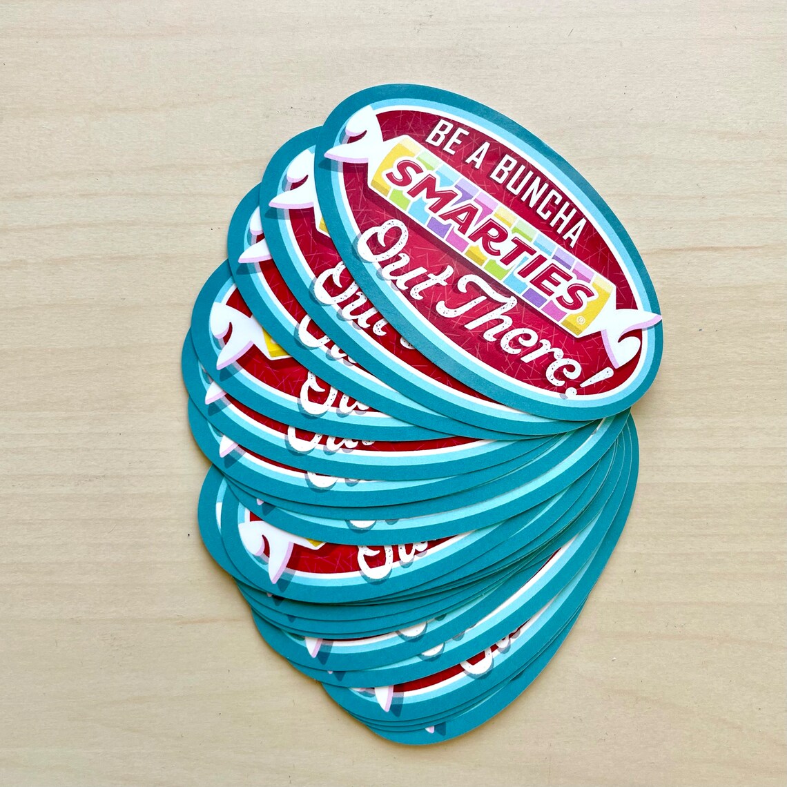 Smarties : Team Motivational Stickers (set of 24) - Etsy