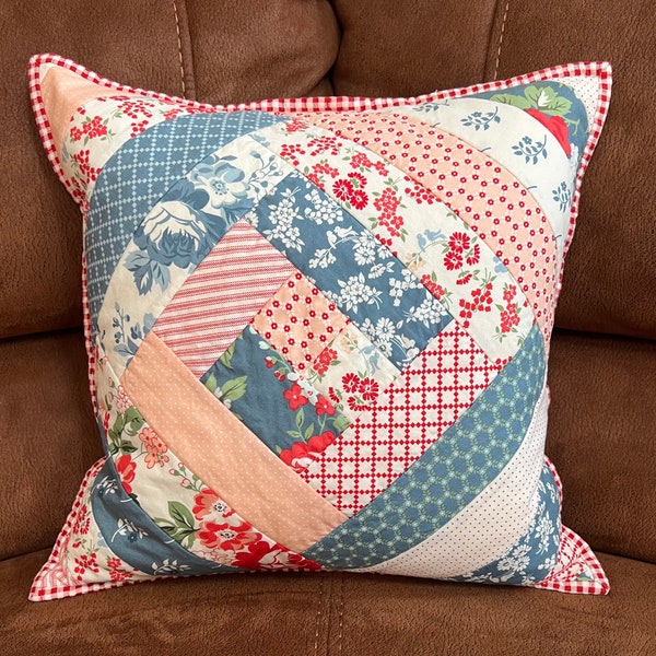 Quilted Pillow Cover - Etsy
