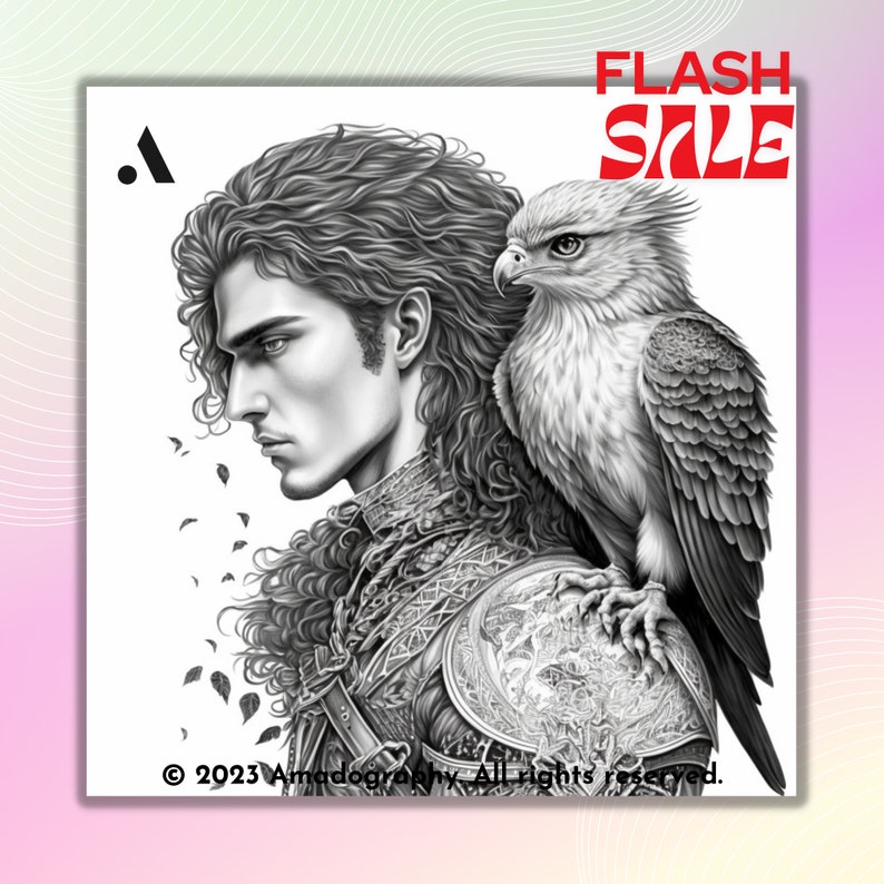 Personalized Art Coloring Page Printable Adult Coloring - Etsy