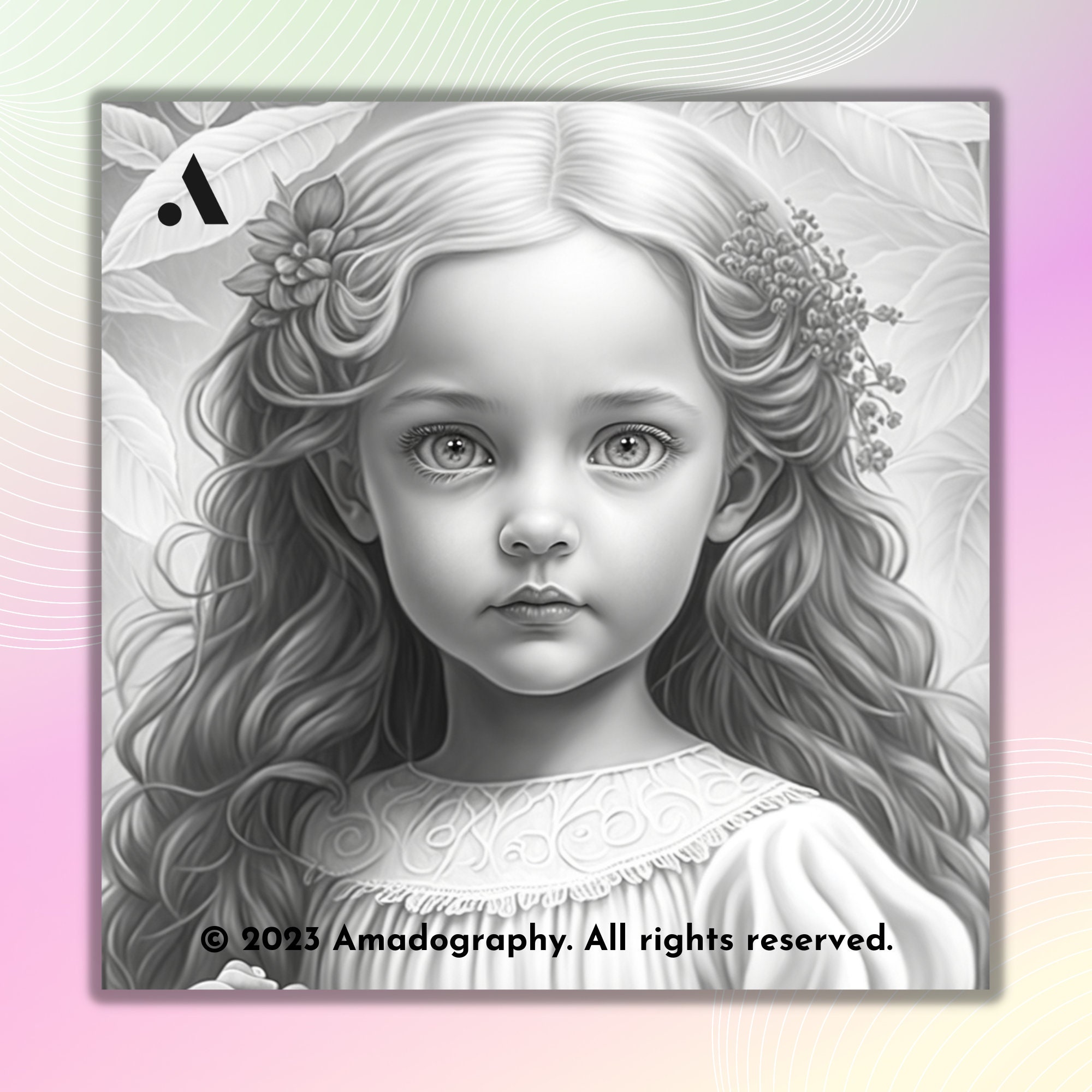 Little Boy And Girl Coloring Page