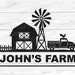 Farm SVG, Farm Split Frame SVG, Farm Monogram Svg, Farm Cut File, Farm ...