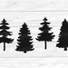 Christmas Tree SVG, Pine Trees SVG, Christmas Trees SVG, Merry ...