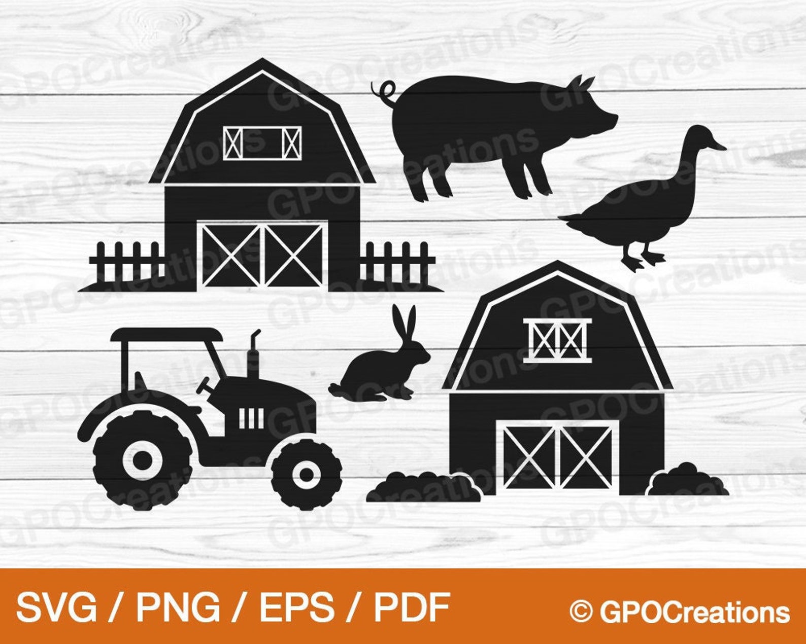 Farm SVG Barn SVG Farm Animals SVG Farm Life Svg Farm - Etsy