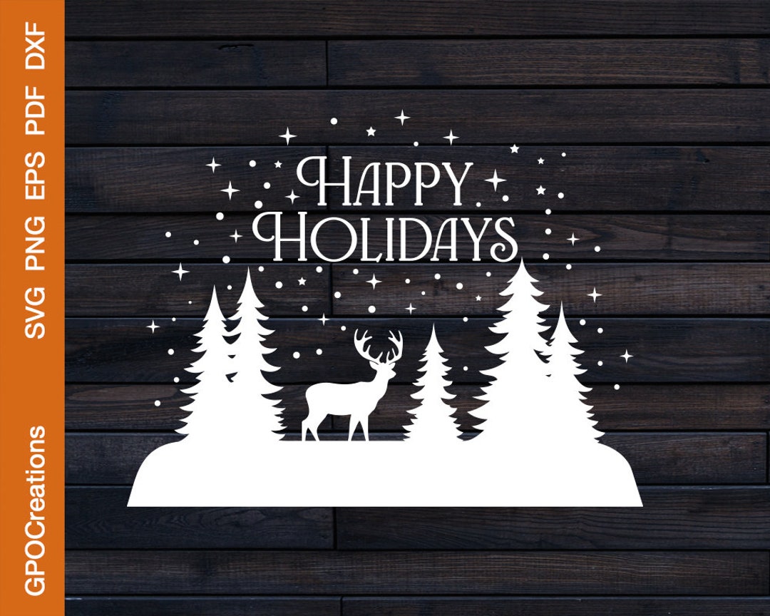 Christmas SVG, Happy Holidays SVG, Christmas Ornaments SVG, Svg ...