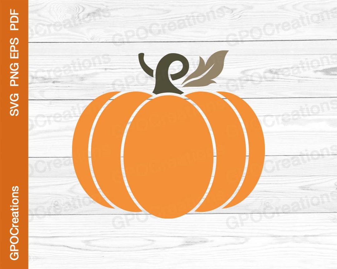 Pumpkin SVG, Fall SVG, Halloween Svg, Autumn Svg, Pumpkin Clipart ...