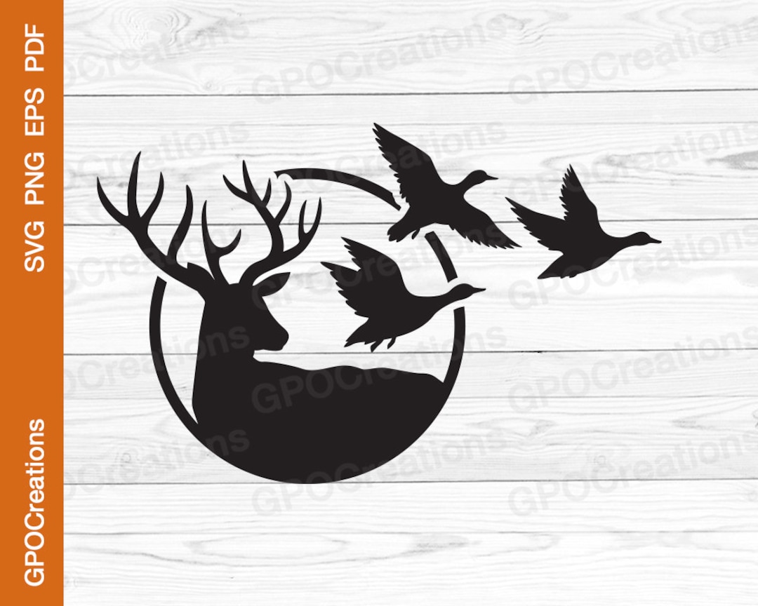 Deer SVG, Duck SVG, Hunting SVG, Deer Hunting Svg, Duck Hunting Svg ...