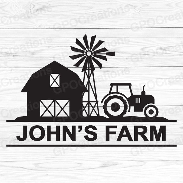Farm Svg - Etsy