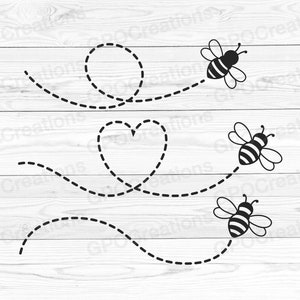 Bee SVG, Honeybee SVG, Bee Path SVG, Beekeeping Svg, Beekeeper Svg ...