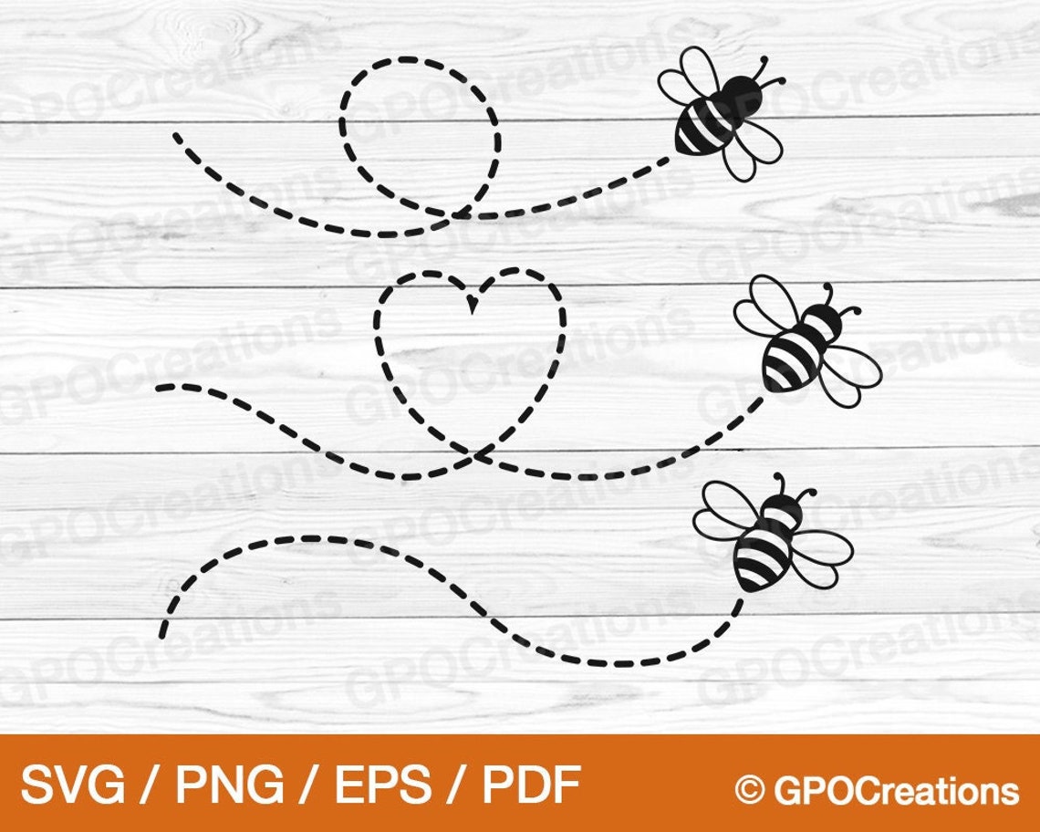 Bee SVG Honeybee SVG Bee Path SVG Beekeeper Svg Beekeeping - Etsy