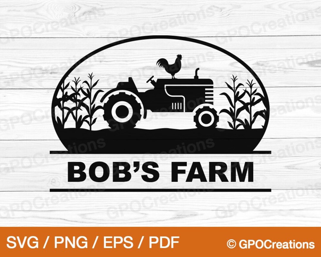 Farm SVG, Farm Split Frame SVG, Farm Monogram Svg, Farm Life Svg, Farm ...