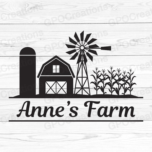 Farm Svg - Etsy
