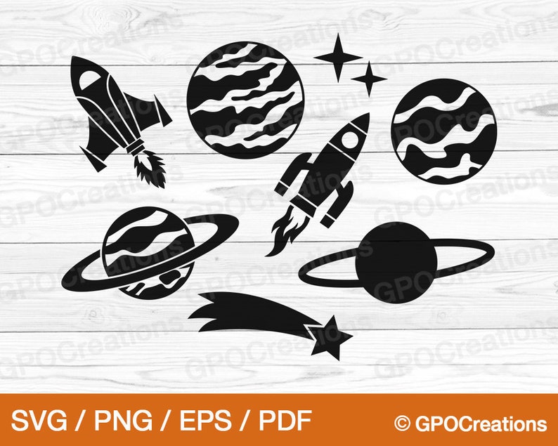 Spaceship SVG Space SVG Planet SVG Rocket Svg Spaceship - Etsy Canada