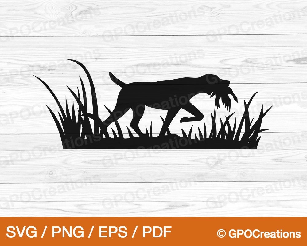 Hunting Dog SVG, Hunting Dog Pointer, Duck Hunting SVG, Hunting Clipart ...