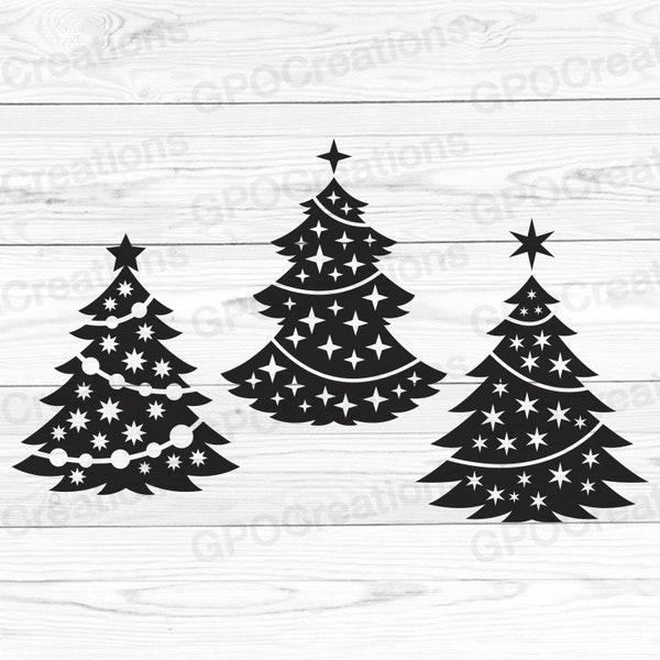 Christmas Tree Svg - Etsy