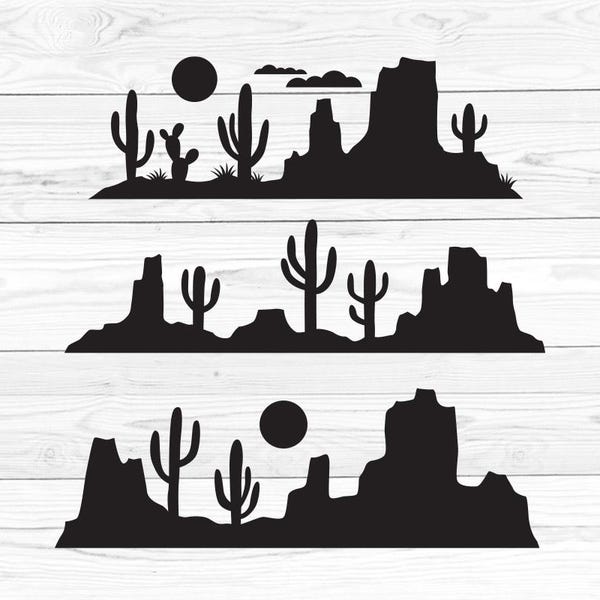 Desert Scene - Etsy