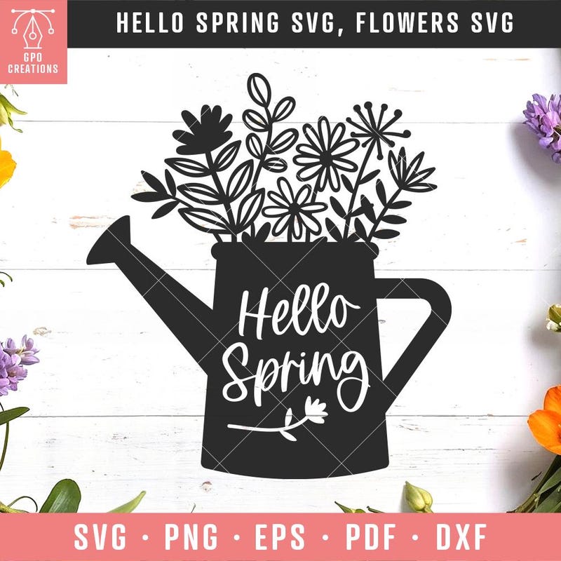 Spring Svg Files - Etsy