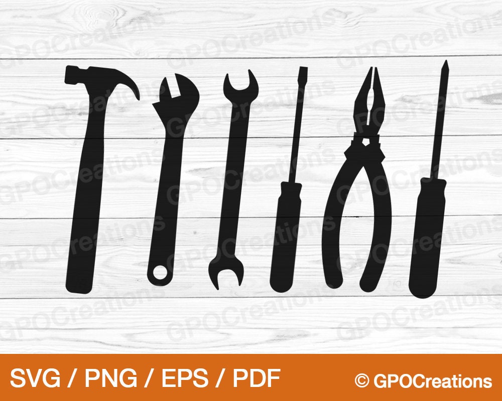 Tools SVG, Mechanic Tools SVG, Dad Tools SVG, Dad Svg Files ...