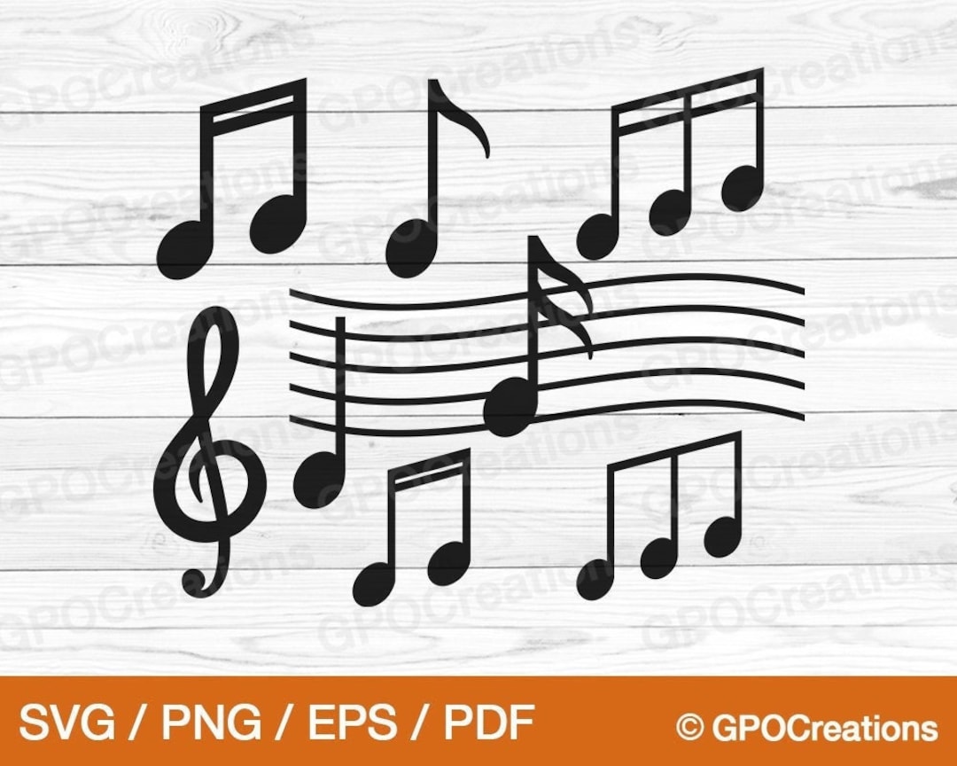 Music Note SVG Musical Notes SVG Music Teacher SVG Music - Etsy