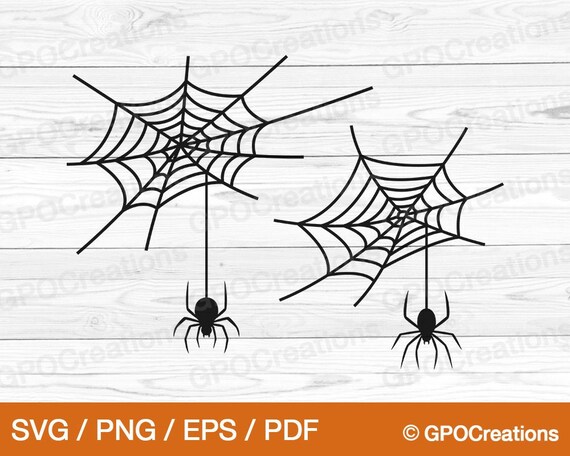 Spider SVG Spiderweb SVG Halloween Spider SVG Spider Web - Etsy
