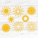 Sun SVG Bundle, Sun SVG, Sunshine SVG, Summer Svg, Sun Rays Svg, Sun ...