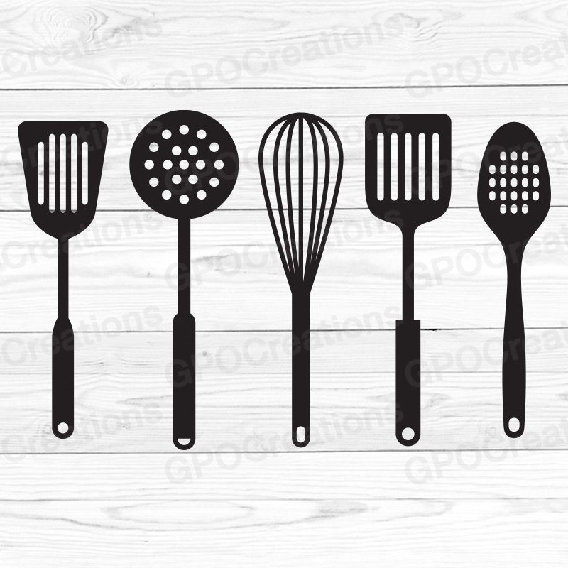 Utensils Clipart - Etsy