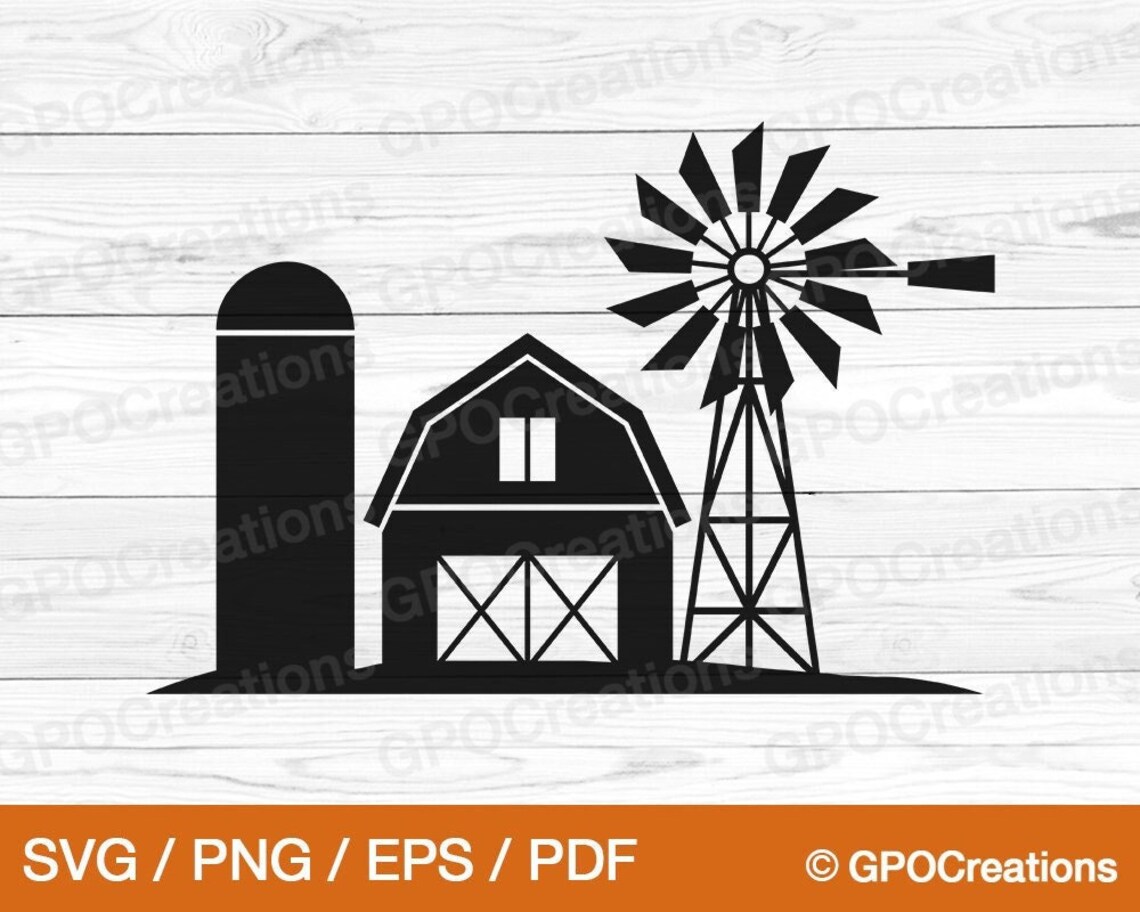 Farm SVG Barn SVG Farm Life SVG Farm Setting Svg Barn Life - Etsy