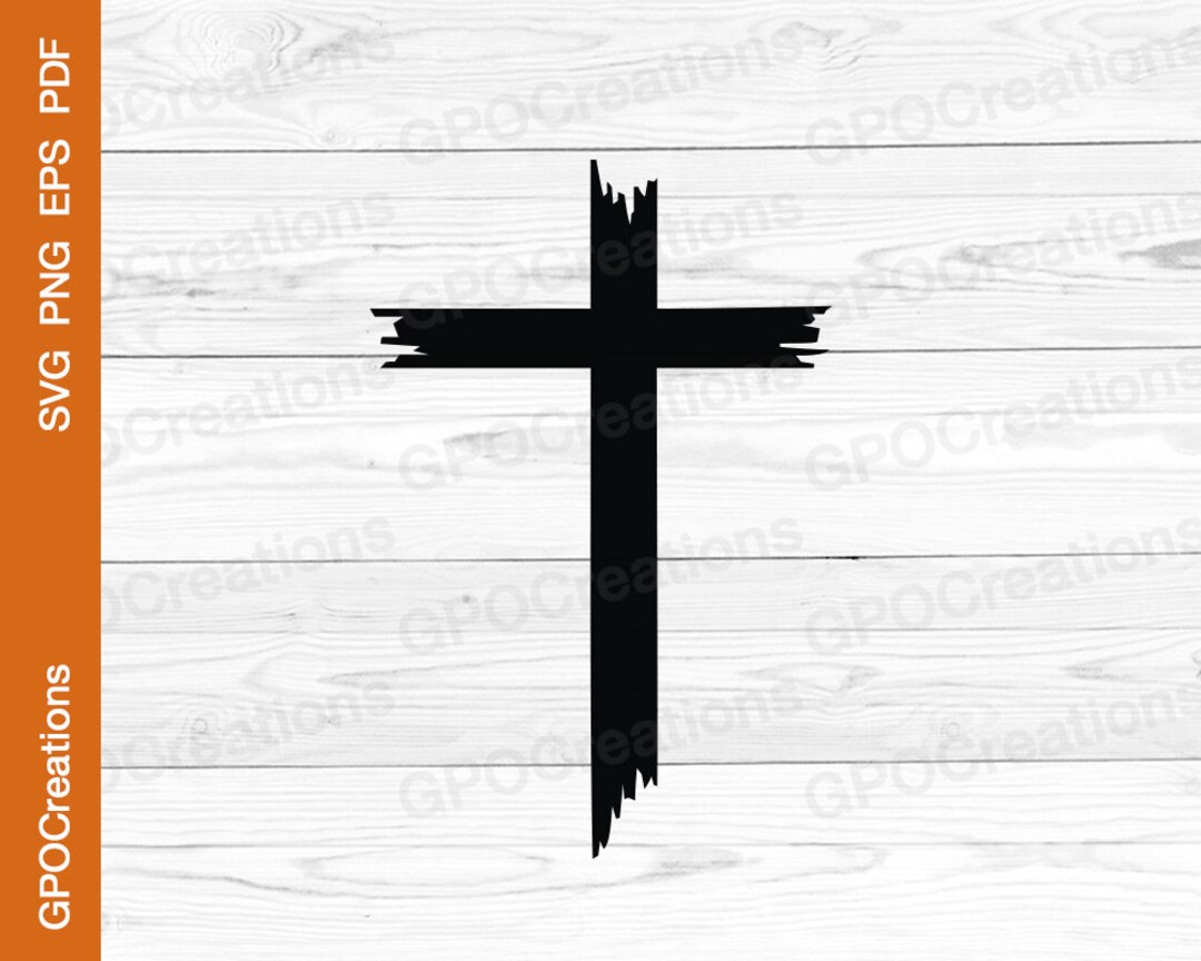 Cross SVG, Rustic Cross Svg, Jesus Cross SVG, Cross SVG Cut File, Bible ...
