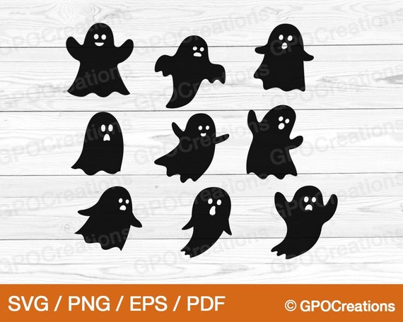Halloween Ghost SVG Ghost SVG Cute Ghost SVG Kids Halloween - Etsy Ireland